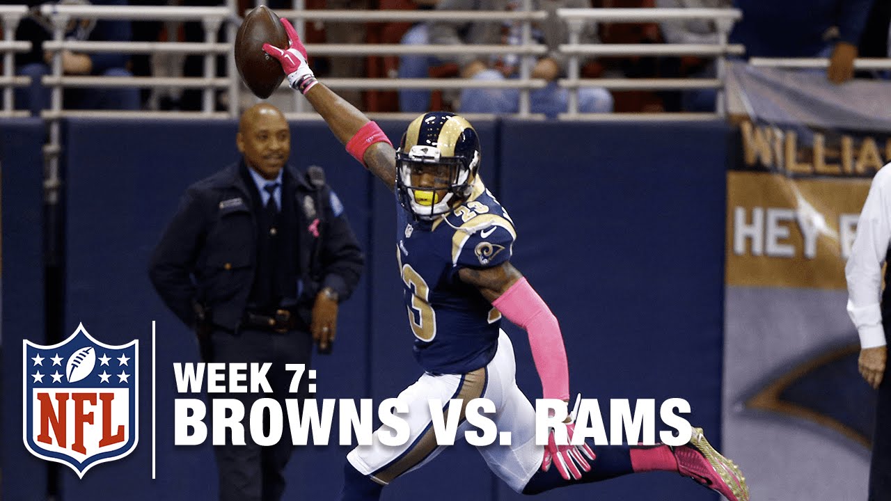 Rodney McLeod Takes Fumble All the Way for the Score! | Browns vs. Rams ...