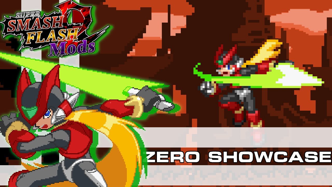 SSF2 Mods: Megaman Zero Showcasing (By Chikenz) - YouTube