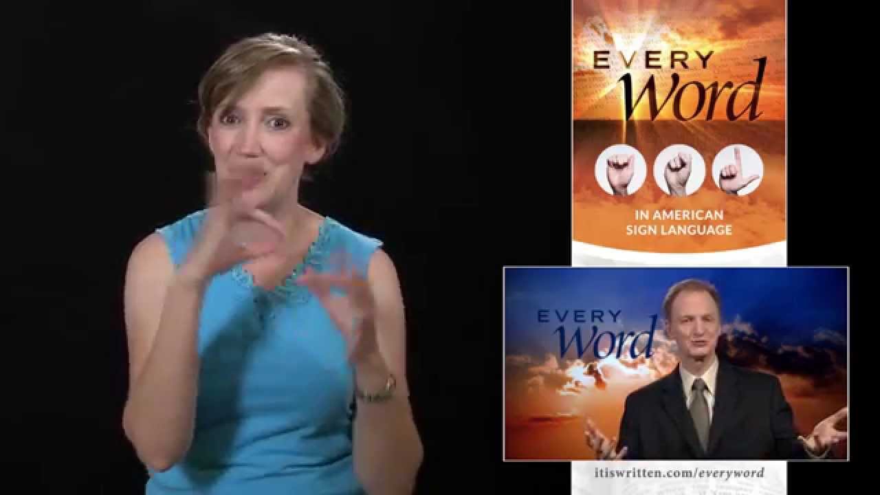 Every Word- Praise The Lord! (ASL) - YouTube