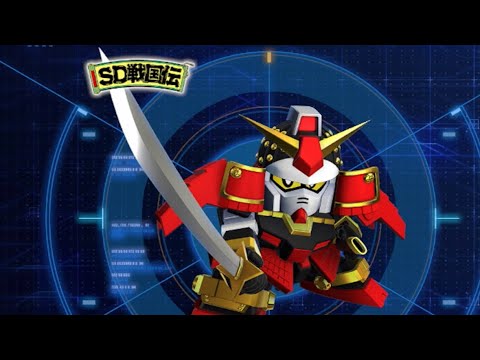SD Gundam G Gen Eternal Attack Animations: Musha Gundam - YouTube
