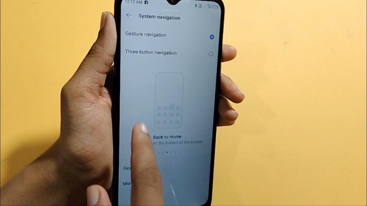 Tecno Pop 5 lte full screen gesture setting | how to use system navigation | set navigation ...