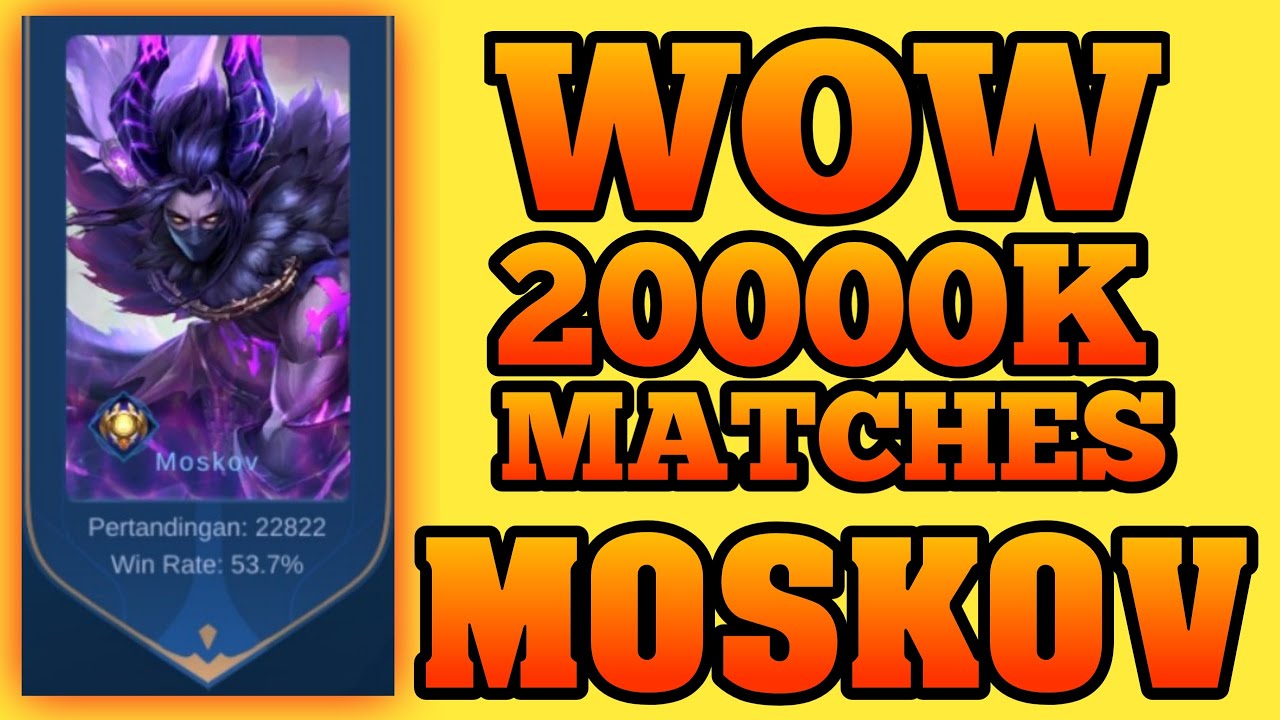 Moskov Best Build in 2020 | Top 1 Global Moskov Build | Mobile Legends ...