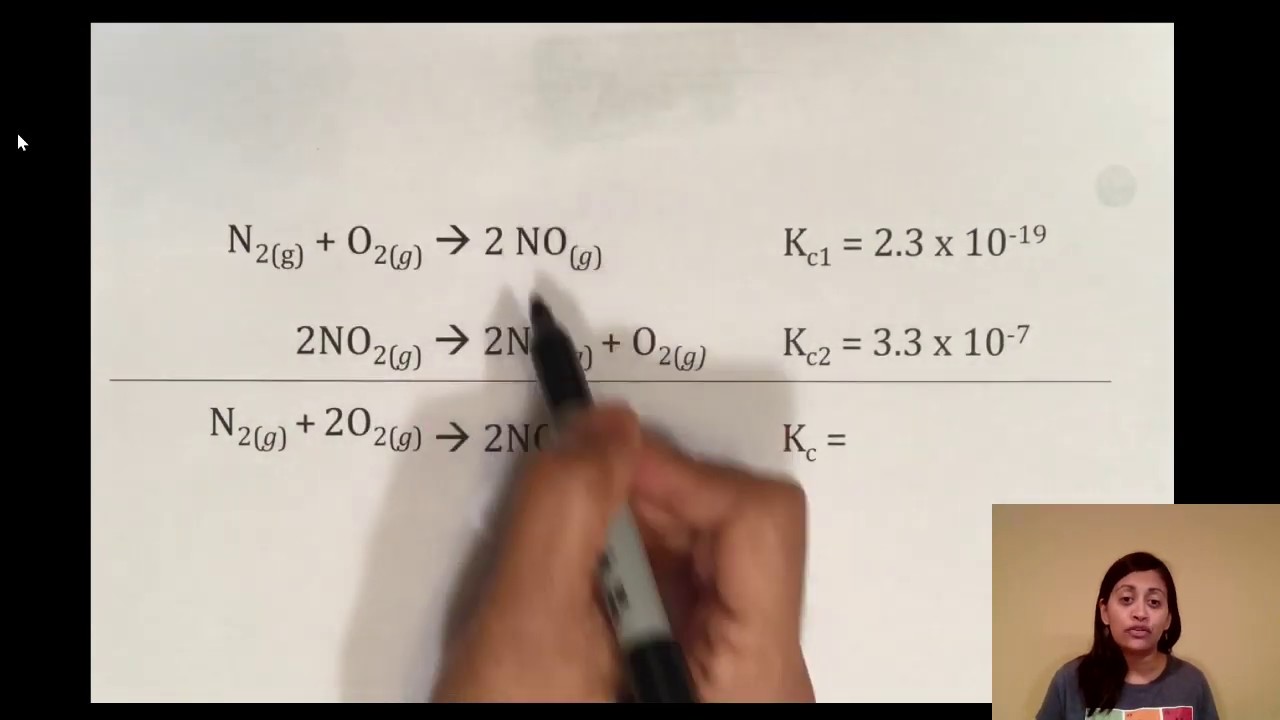 AP Chemistry - Topic 7.6 (Properties of the Equilibrium Constant) - YouTube