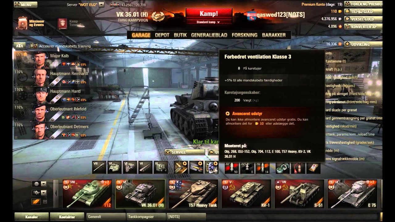 VK 36 01 H Tank review - YouTube