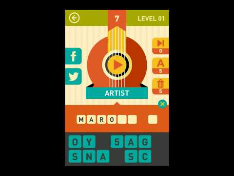 Icon Pop Song Level 1 Answers Guide 0-11