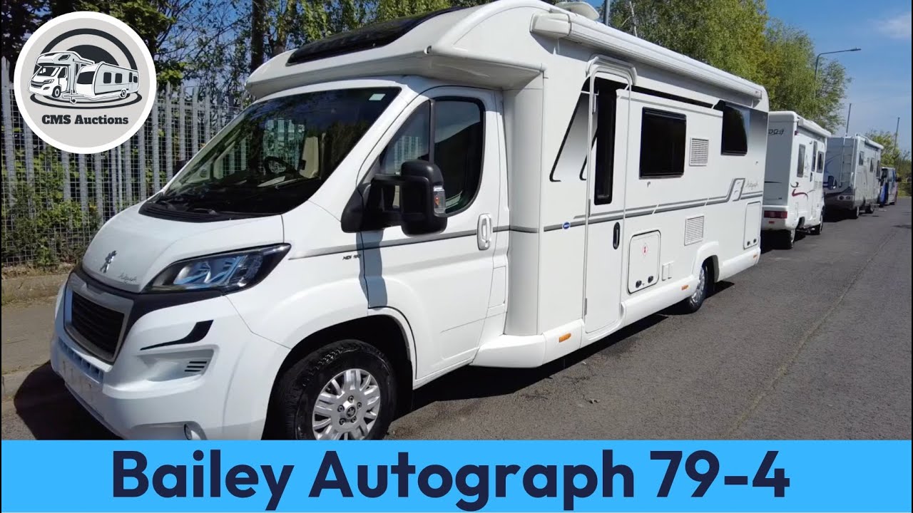 Bailey Autograph 79-4 - Motorhome Auction - YouTube