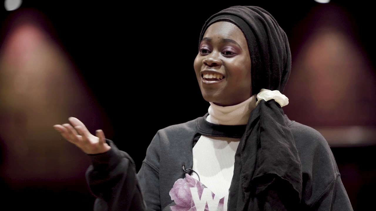 Poems at Young Vic Theatre - Rakaya Fetuga - YouTube