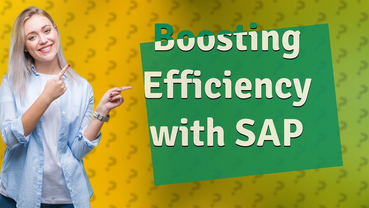 When should you use SAP? - YouTube