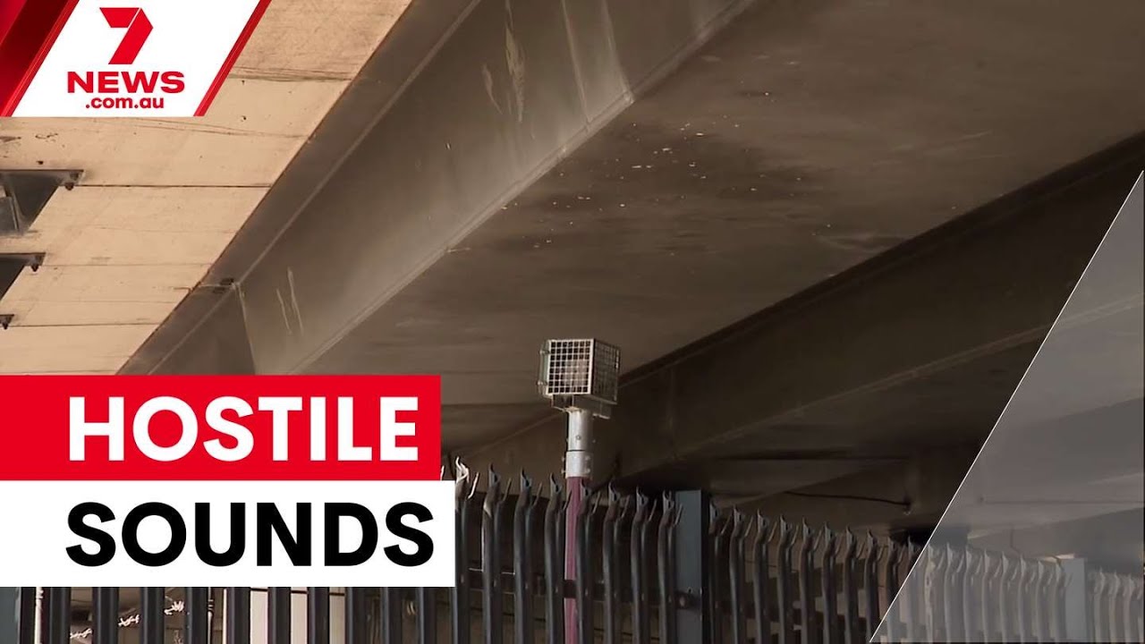 Perth council under fire for anti-homeless noise devices | 7NEWS - YouTube