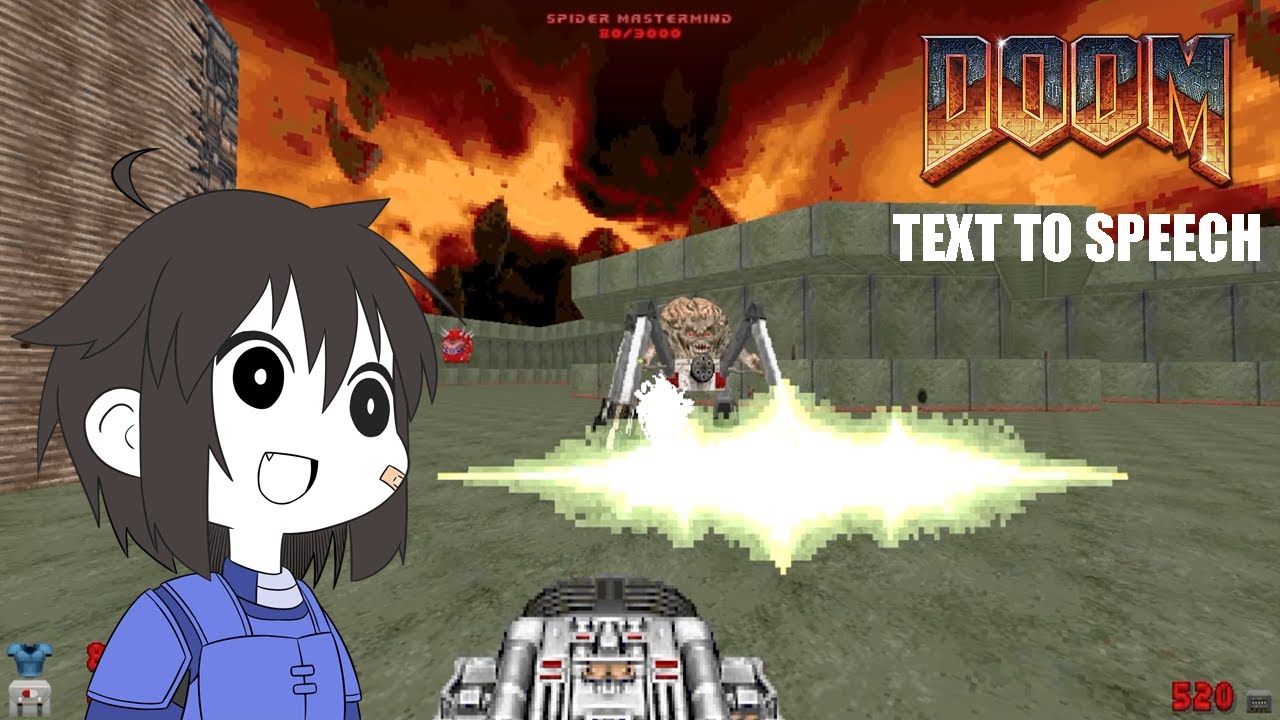 Voxels Doom + Text to speech - Inferno - YouTube