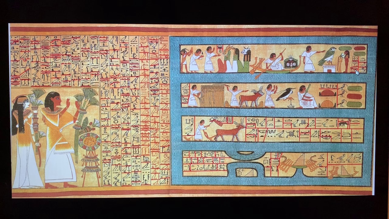 Plate 34 - Egyptian Book of the Dead of Ani 𓄿𓈖𓇌𓀼 - Read Word for Word ...