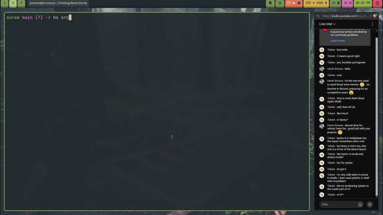 Creating my own shell. (In Rust, btw.) - YouTube