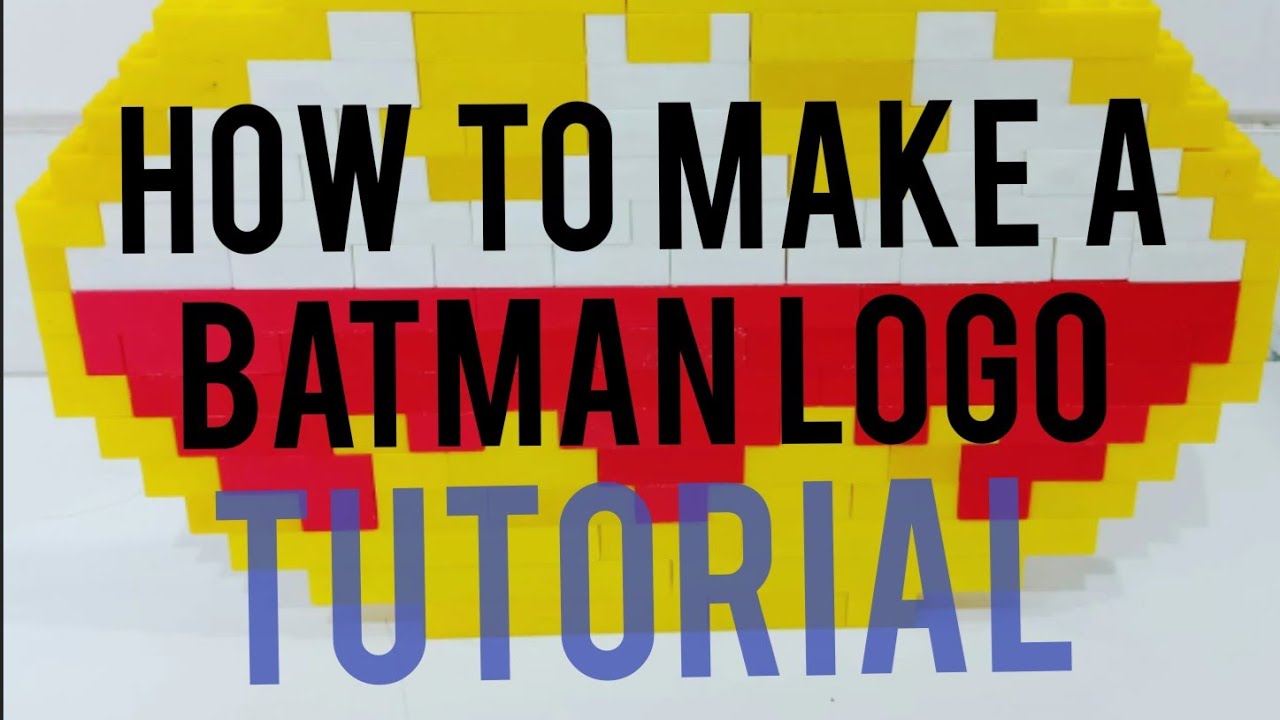 How To Make A Lego Batman Logo | Tutorial | Lego | Inspiring You - YouTube