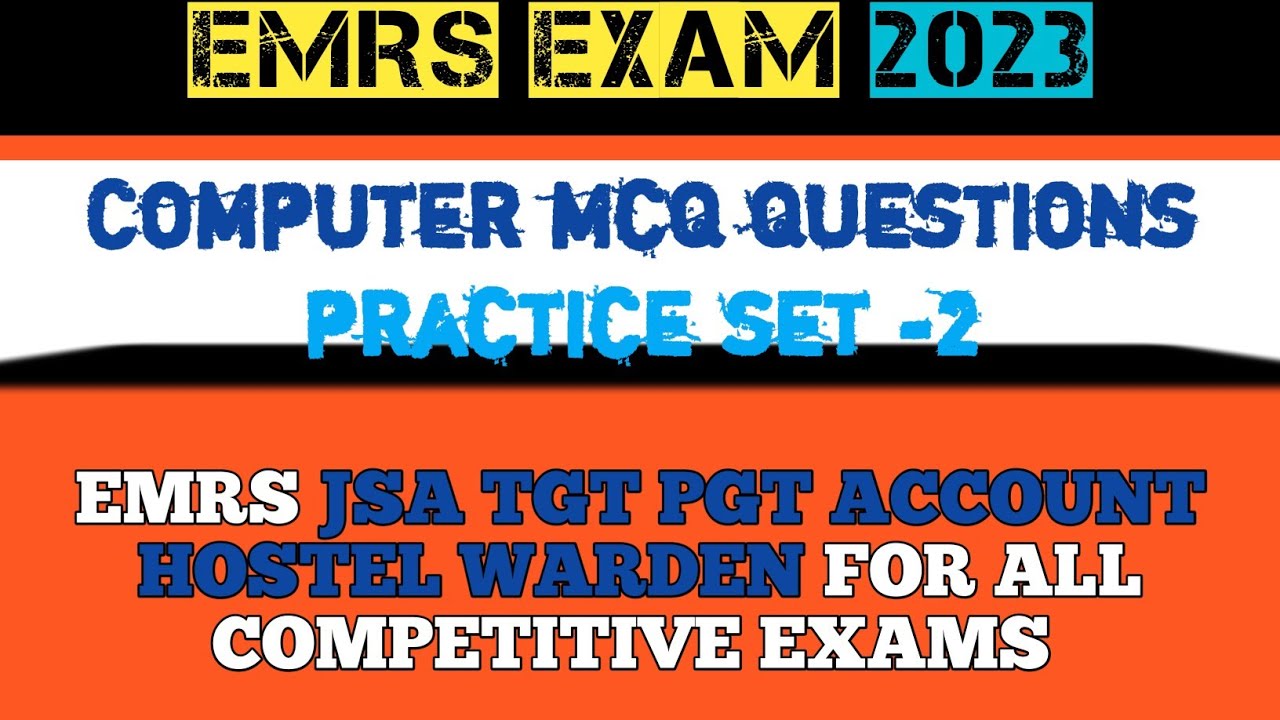 emrs computer mcq questions practice set-2|emrs computer mcq questions|emrs mcq questions# ...