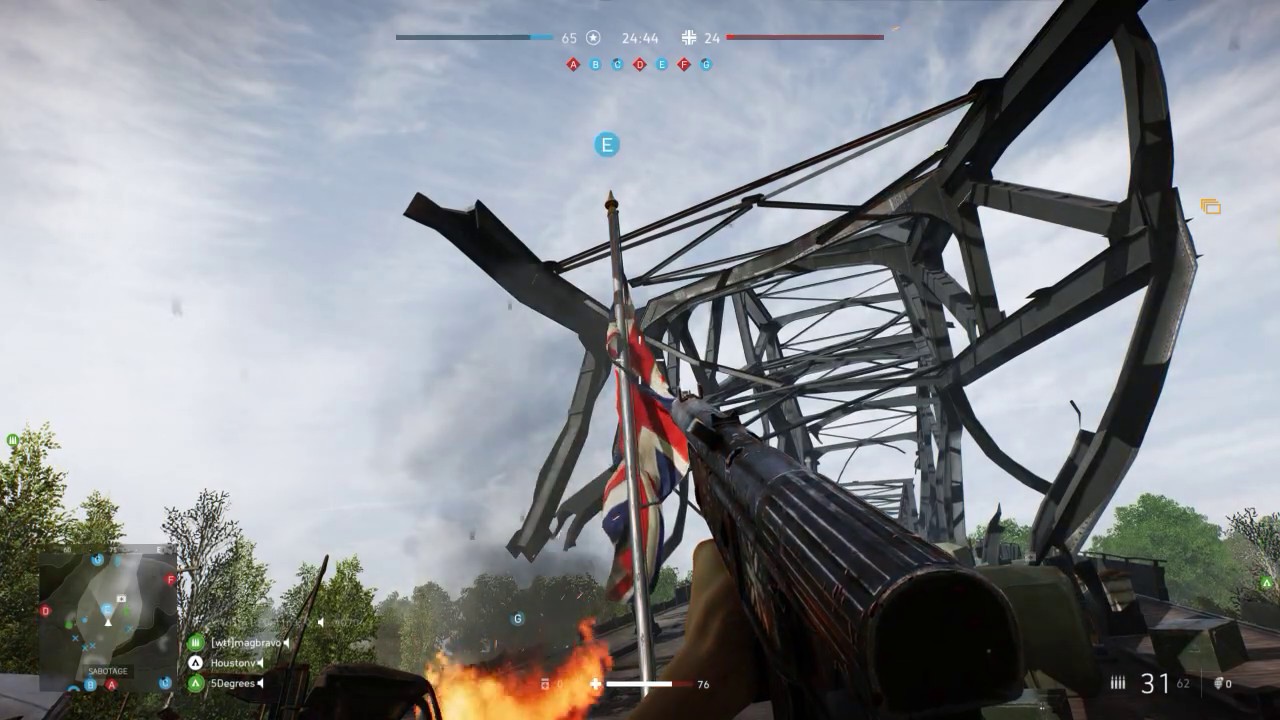 Battlefield V Conquest Twisted Steel Map Random Gameplay - YouTube
