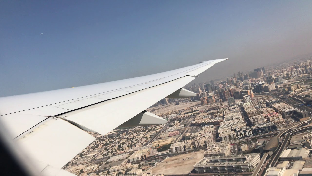 EK 209 DXB ATH departing from Dubai Airport {4K} 05.02.2018 - YouTube