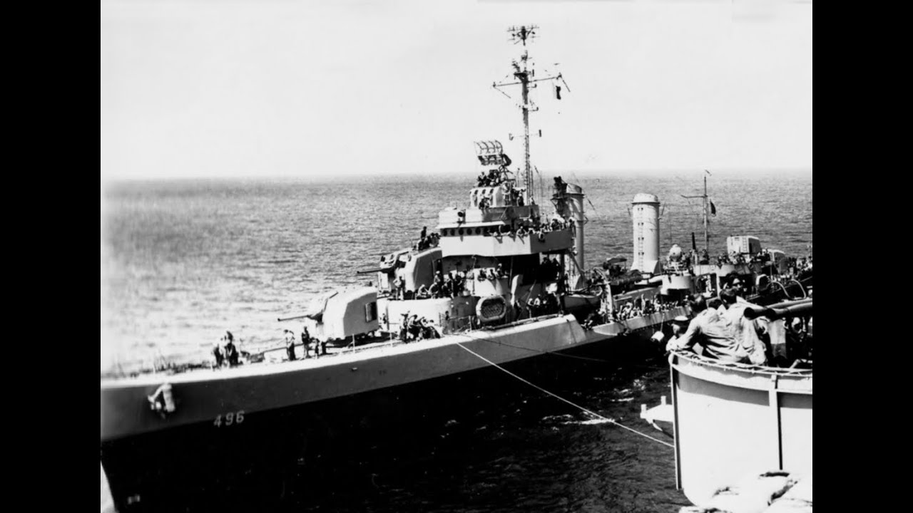 D-Day: USS McCook, US Navy Destroyer - YouTube