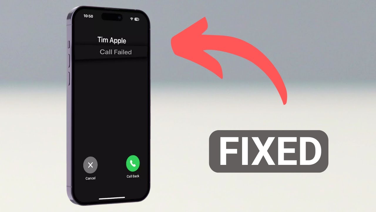 How to FIX Call Failed On iPhone After iOS 26 Update! - YouTube