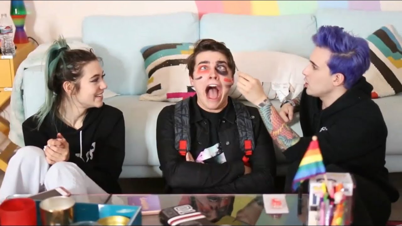 MY TRUE EMO TRANFORMATION | CrankThatFrank, Jessiepaege // Sam and ...