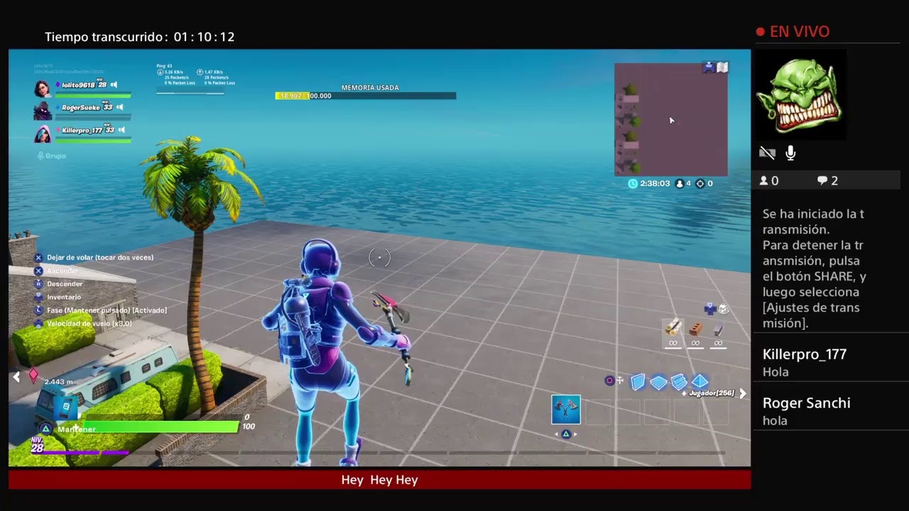 Jugando fortnite con Roger - YouTube