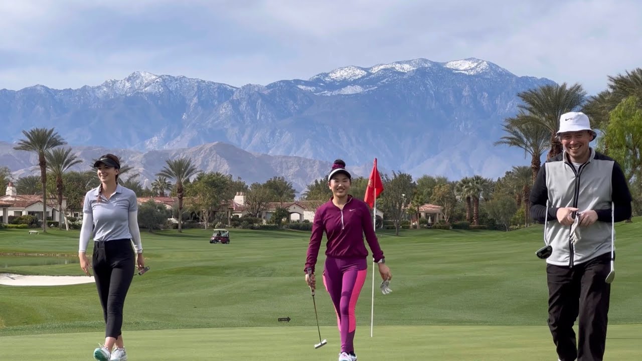 Playing a Round with Gabi Ruffels and LPGA Tour Rookie Lucy Li!! Course ...