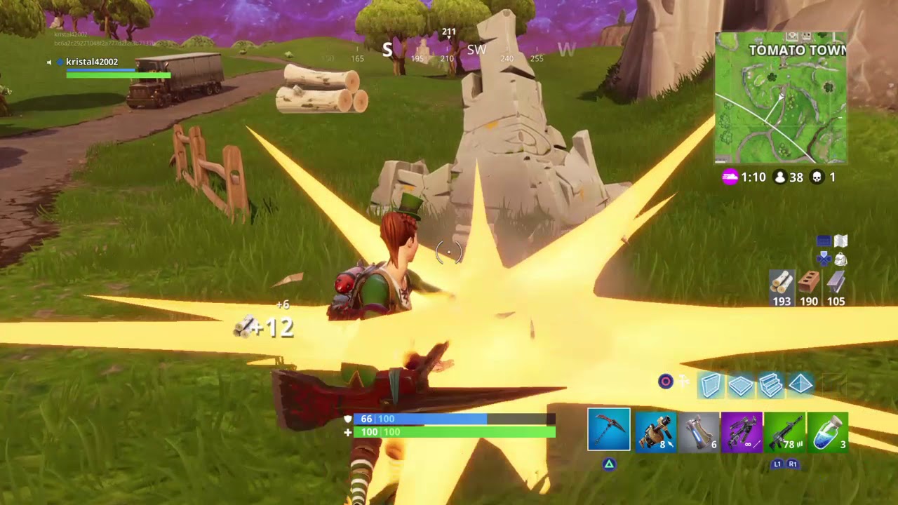 Fortnite Gameplay PS4 NEW SKIN - YouTube
