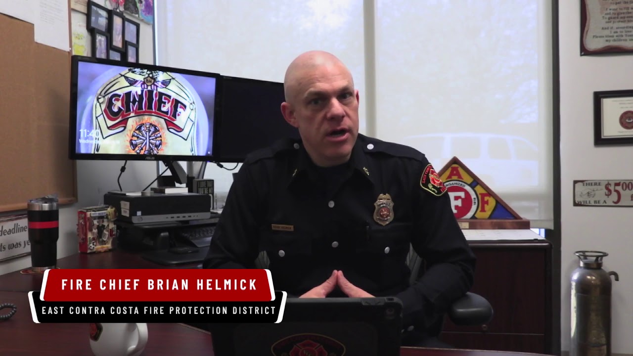 Message from Fire Chief Brian Helmick regarding COVID-19. - YouTube