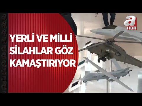 Yerli ve milli silahlar Sınır Güvenliği Zirvesi'nde göz kamaştırıyor | A Haber