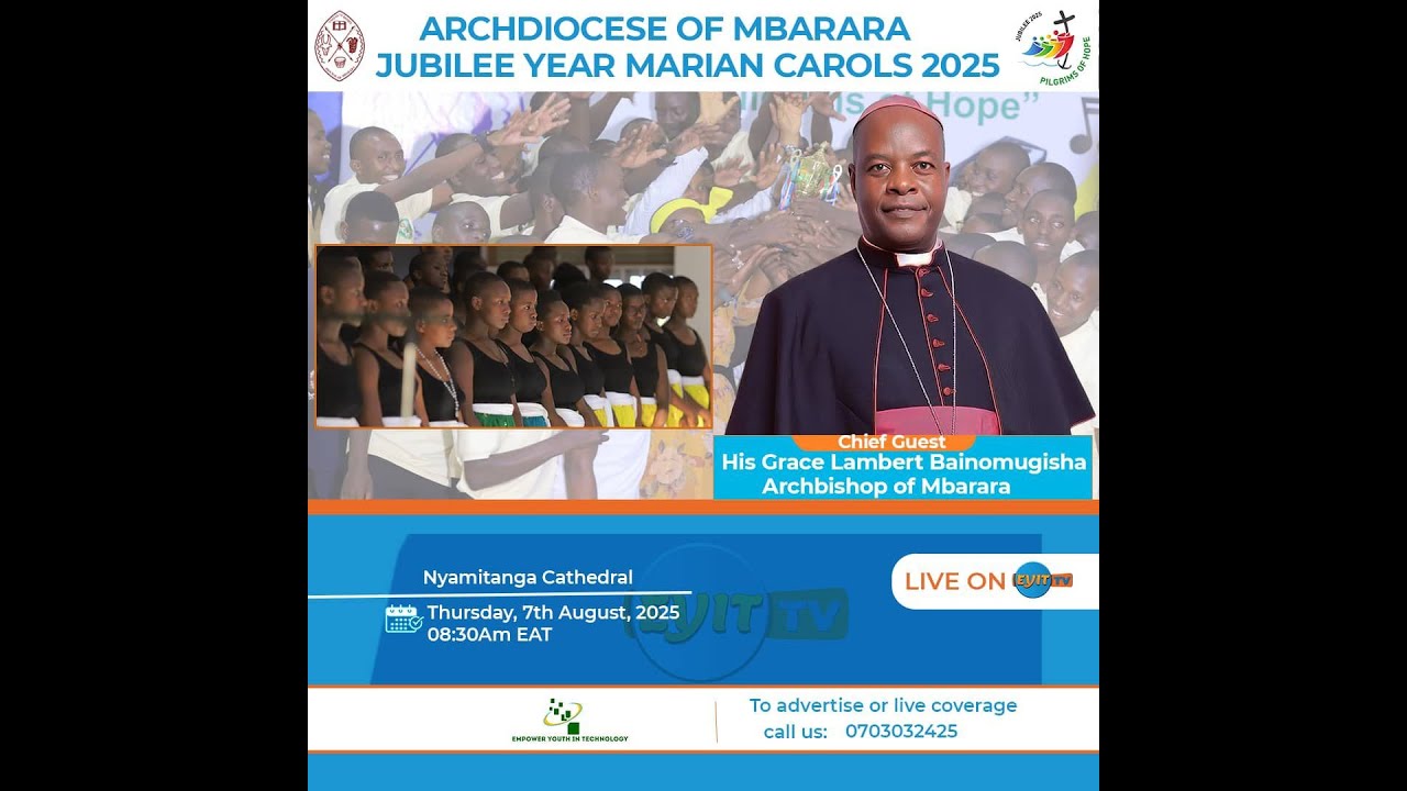ARCHDIOCESE OF MBARARA - JUBILEE YEAR MARIAN CAROLS 2025 - YouTube