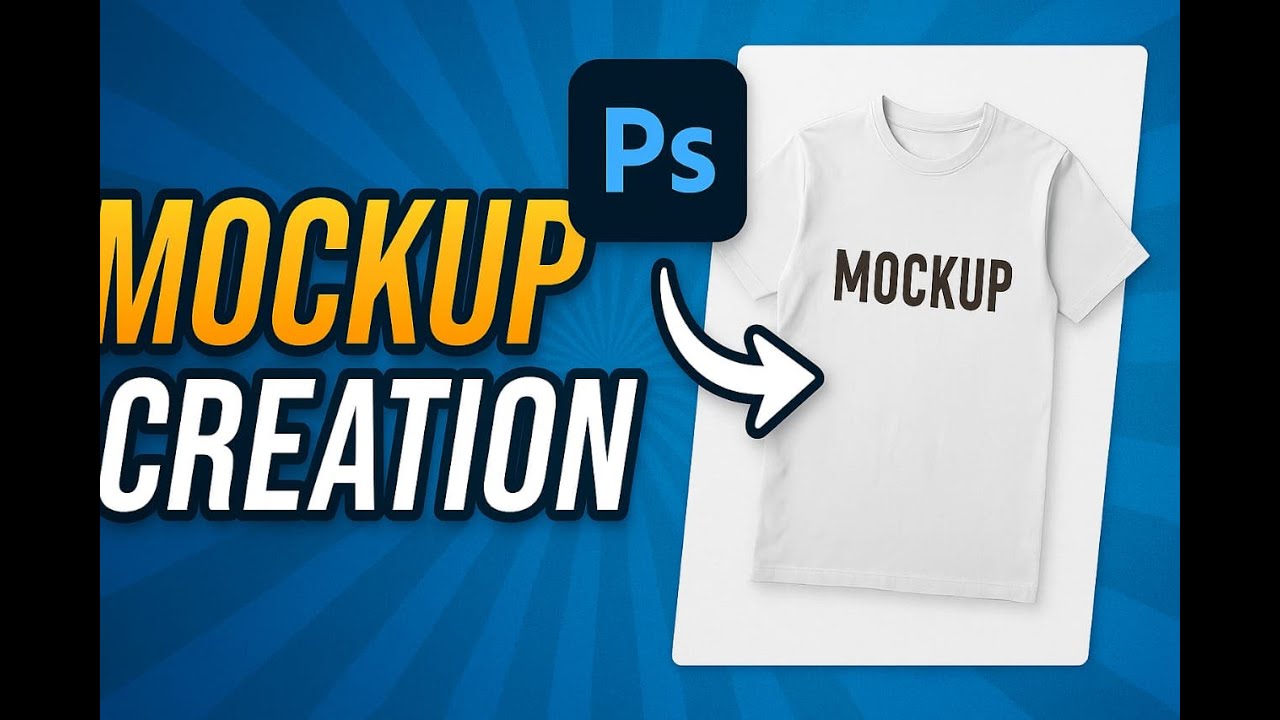 Photoshop Mockup Design Tutorial | Realistic Product Mockup Creation ...