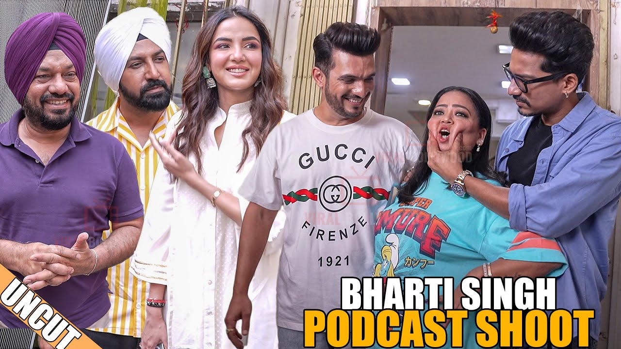 UNCUT - Bharti Singh Podcast Set | Jasmine Bhasin, Gippy Grewal ...