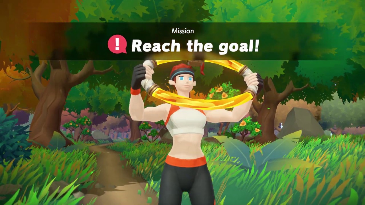 Nintendo Switch Ring Fit Adventure Gameplay Playthrough - - Level 1-2 ...