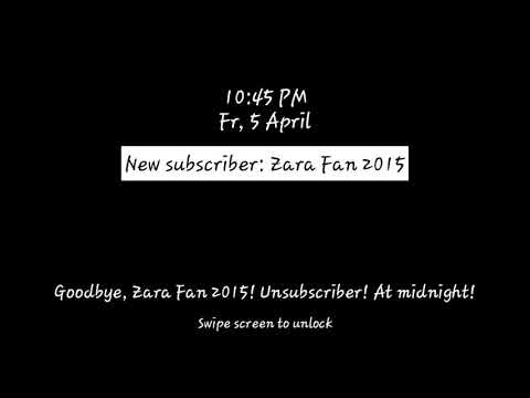 Unsubscribe Zara Fan 2015