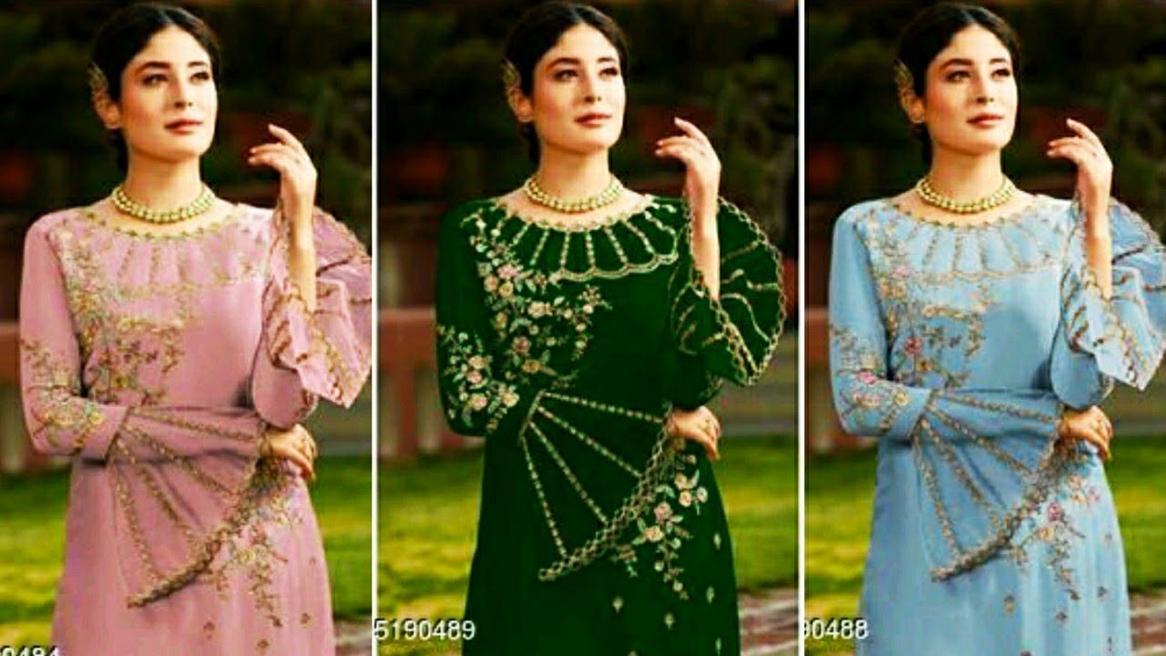 frill sleeves | embroidery in sleeves | velvet suits | #ethnicwear # ...