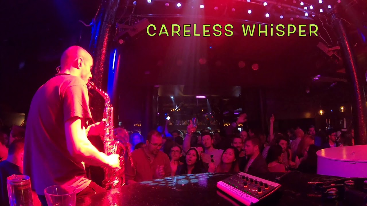 Adrian Saxman Careless Whisper Sax: Live - YouTube