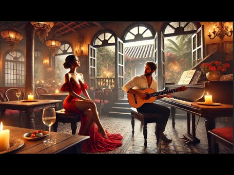 Spanish Guitar & Piano Bliss | Romantic Latin Lounge & Relaxing Café ...
