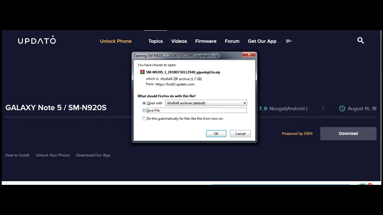 Free Download Samsung Galaxy Note 5 SM-N920S Firmware - YouTube