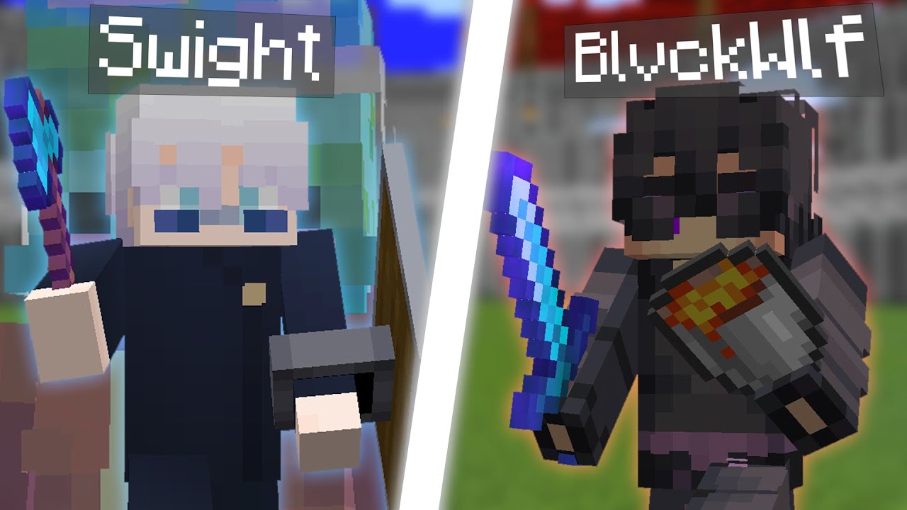 Swight vs BlvckWlf | Minecraft HT1 UHC TEST - YouTube