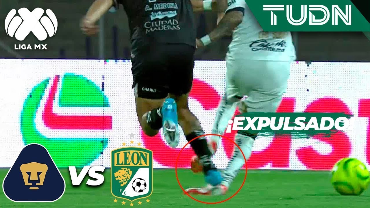 ¡ALAN MEDINA PISA A SUÁREZ Y A LA REGADERA! | Pumas 0-0 León | CL2024 ...