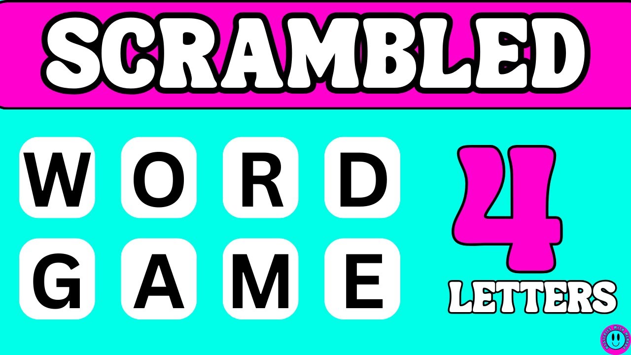 Guess the Word by SCRAMBLED LETTERS | Word Quiz Challenge | Brain ...