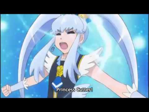 Cure Princess Attack. Princess Cutter. - YouTube