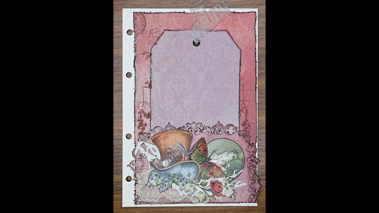 Pages for Uniquely Creative ring bound album - YouTube