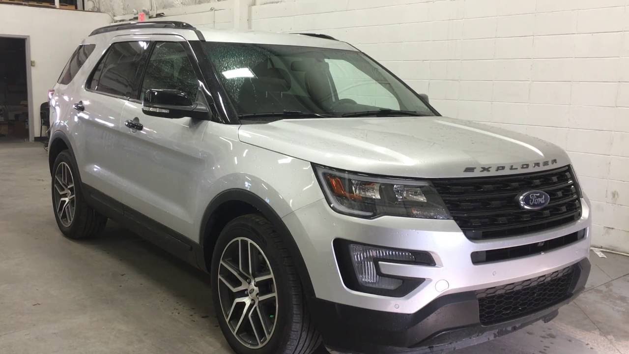 2016 Ford Explorer 4WD 4dr Sport | Boundary Ford - YouTube
