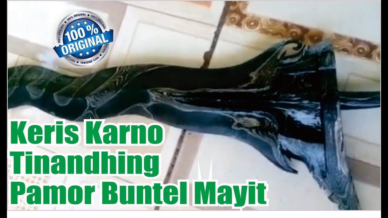 APA FILOSOFI KERIS KARNO TINANDHING? - - Keris Karno Tinandhing Pamor Buntel Mayit Mhr 750rb ...