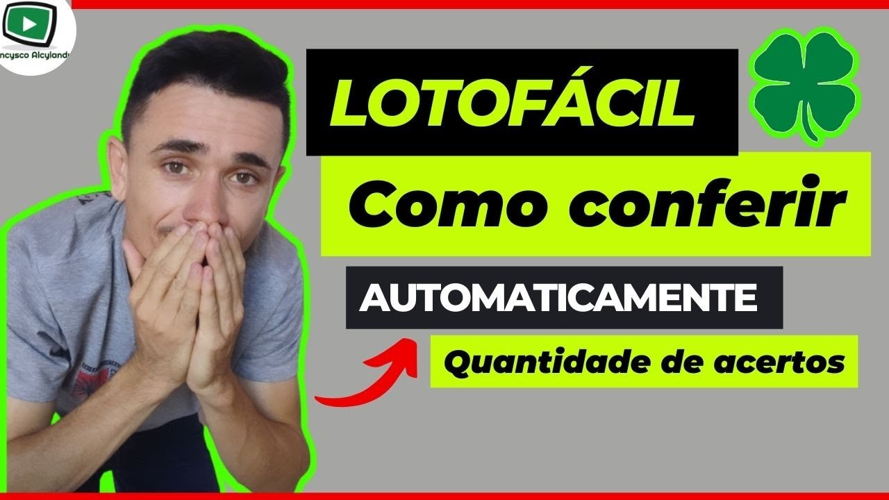 Como Conferir Resultados da LOTOFÁCIL no Excel de Forma Automática ...
