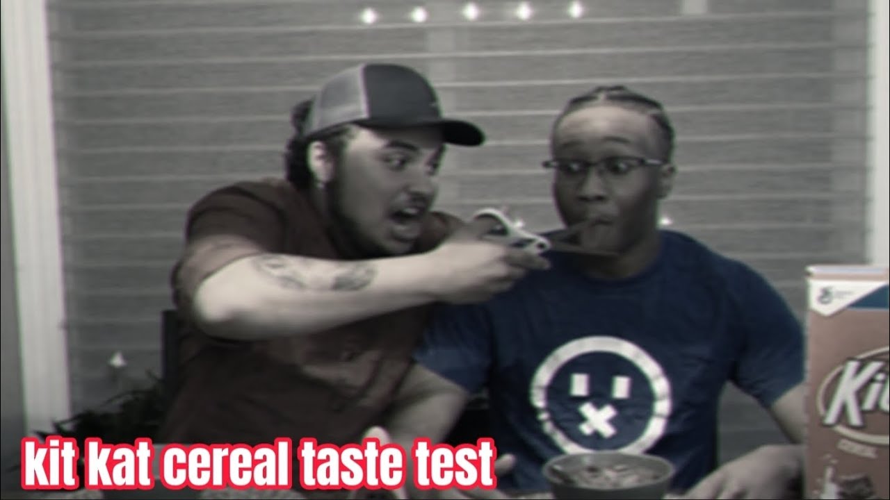 Kit kat cereal taste test (skit) - YouTube