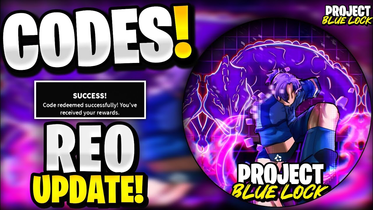 🤯*NEW* All Working REO UPDATE CODES FOR PROJECT BLUE LOCK! ROBLOX ...