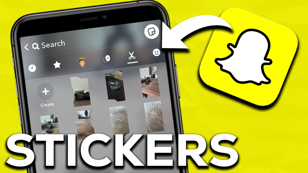 How To Create STICKERS From a Snap on Snapchat (2025) - Easy Guide ...