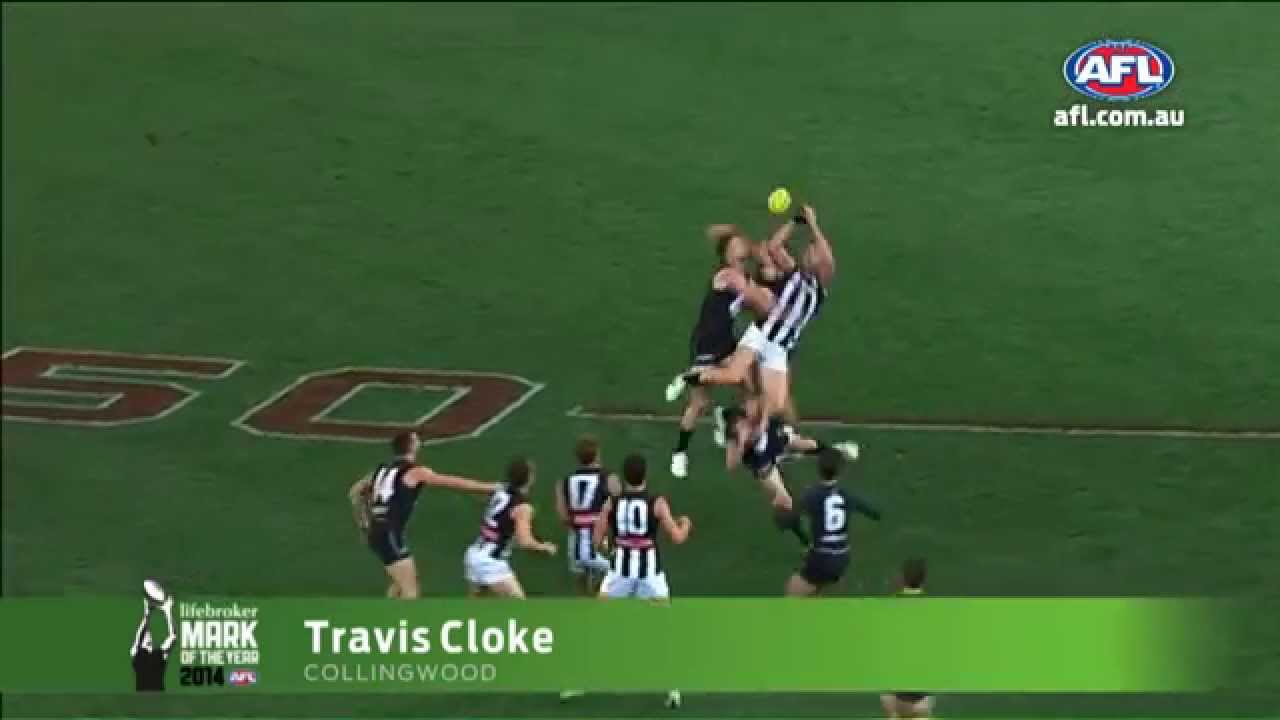 AFL Mark of the Year - Travis Cloke Round 7 2014 - YouTube