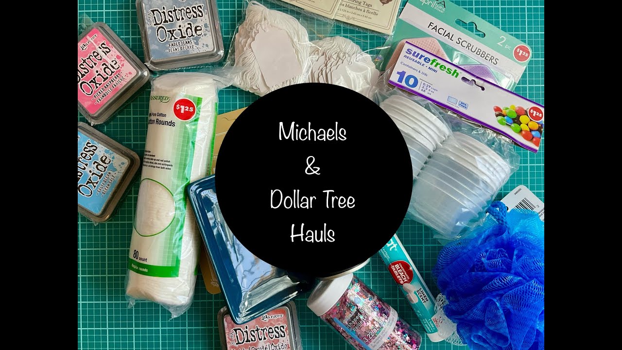 Michaels and Dollar Tree Hauls - YouTube
